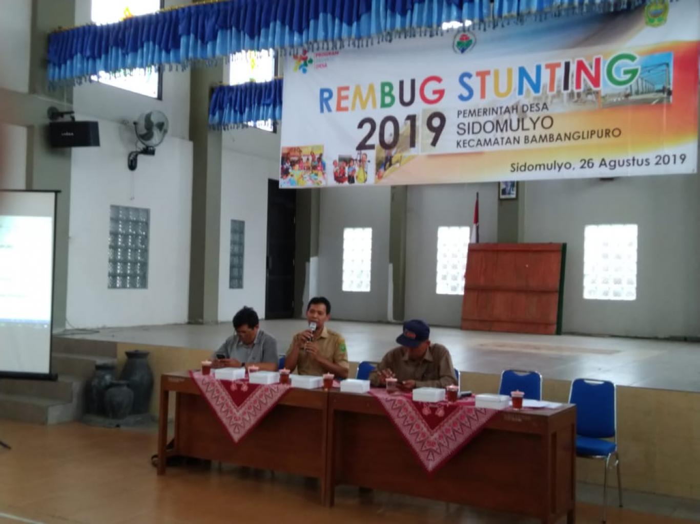 REMBUG STUNTING 2019 - Website Kalurahan Sidomulyo